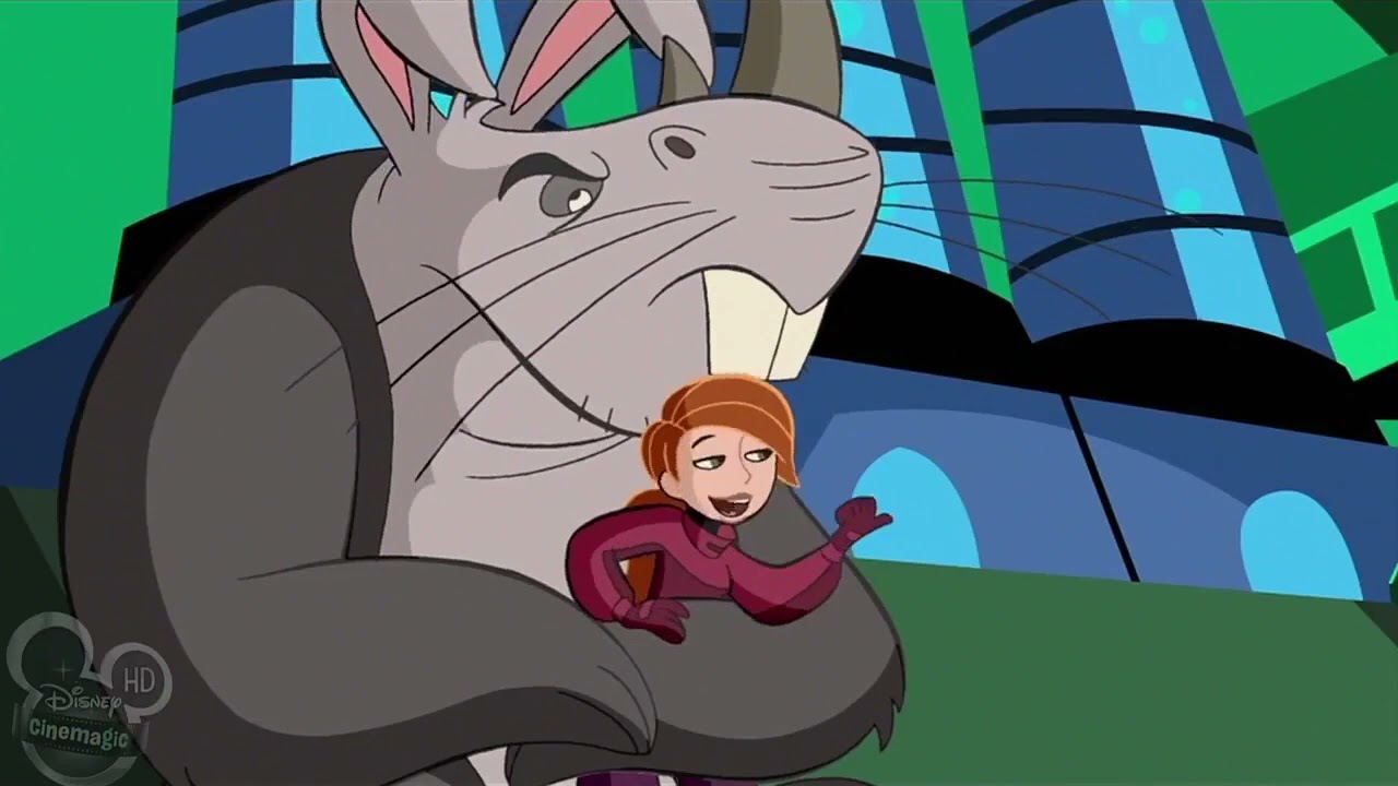 Kim Possible Burkin muscle monster transformation - YouTube