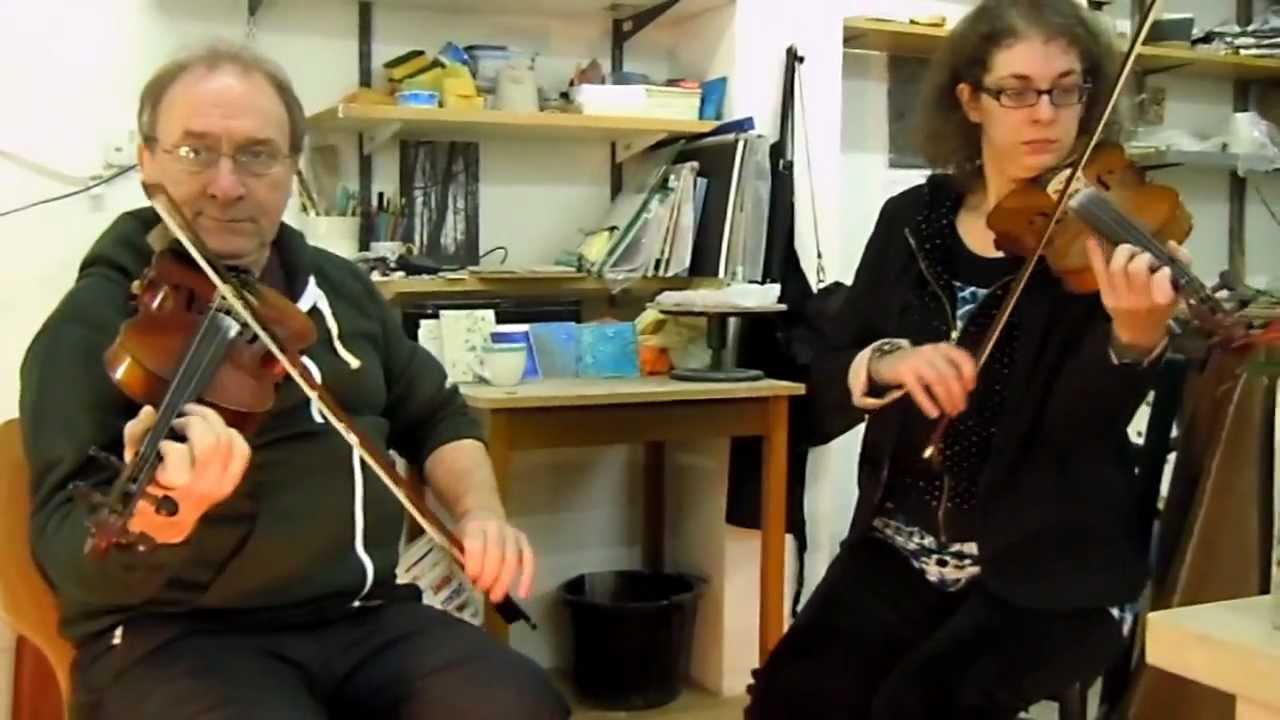 Western Swing Fiddle - Fiddle Sparks - Borderline Studios Hove - Artists Open House 2012 - YouTube