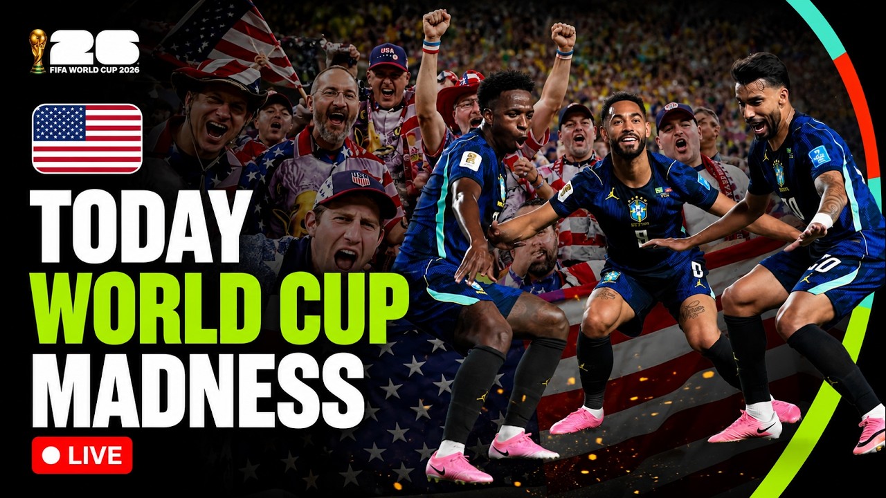 🔴 LIVE: Every World Cup 2026 Goal Today + Fan Celebrations + Ceremonies ...
