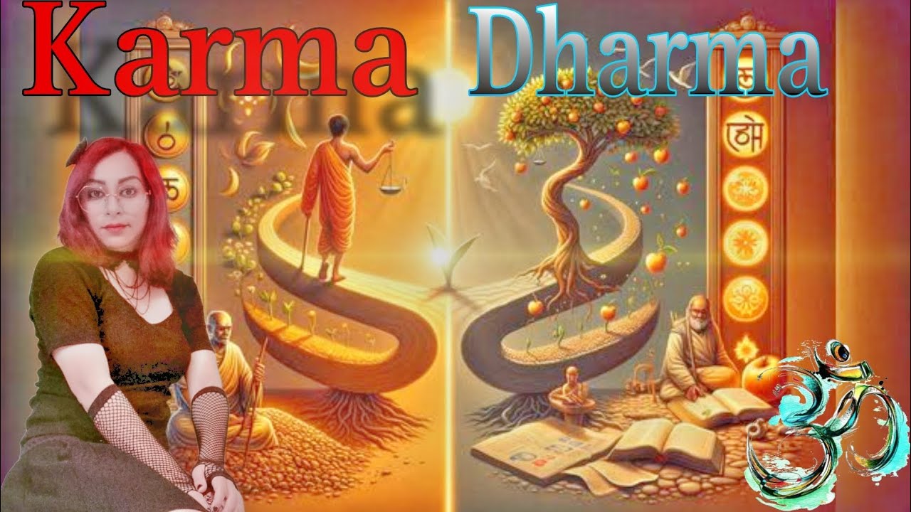 Karma y Dharma conciencias buenas y malas de los actos - YouTube