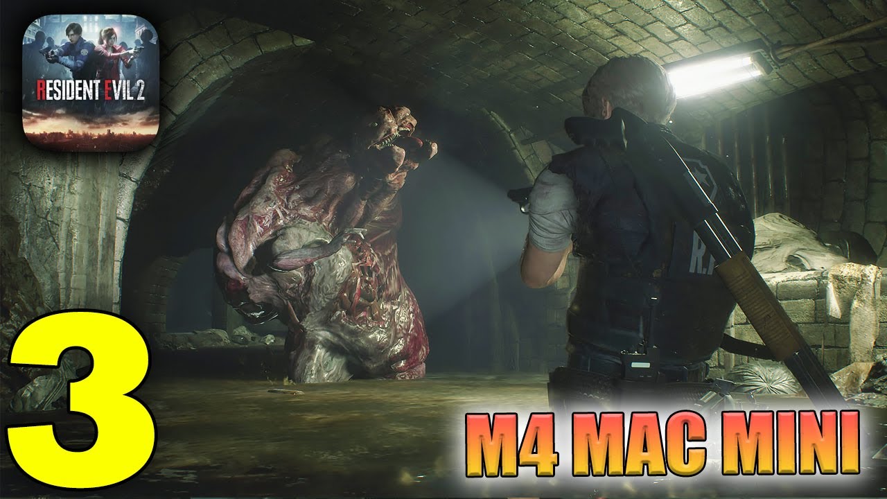 RESIDENT EVIL 2 M4 Mac Mini Gameplay Walkthrough Part 3 - YouTube