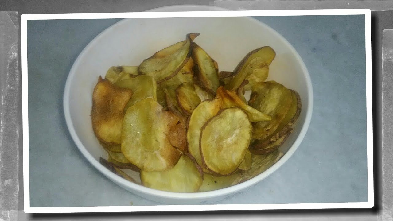 Chips de Batata Doce no Forno | Dotes Culinários - YouTube