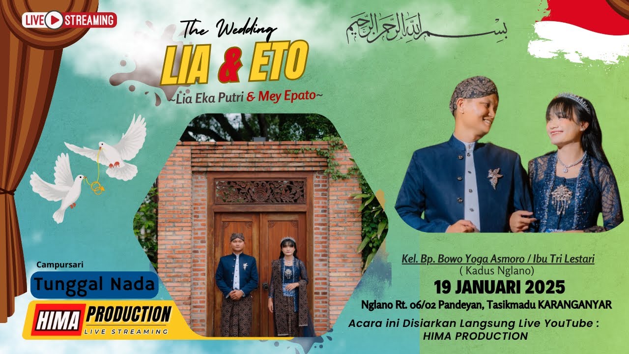 #Live // Cs.TUNGGAL NADA // Wedding Rr.LIA EKA PUTRI & Bg.MEY EPATO /// HIMA PRODUCTION Hd/Full ...