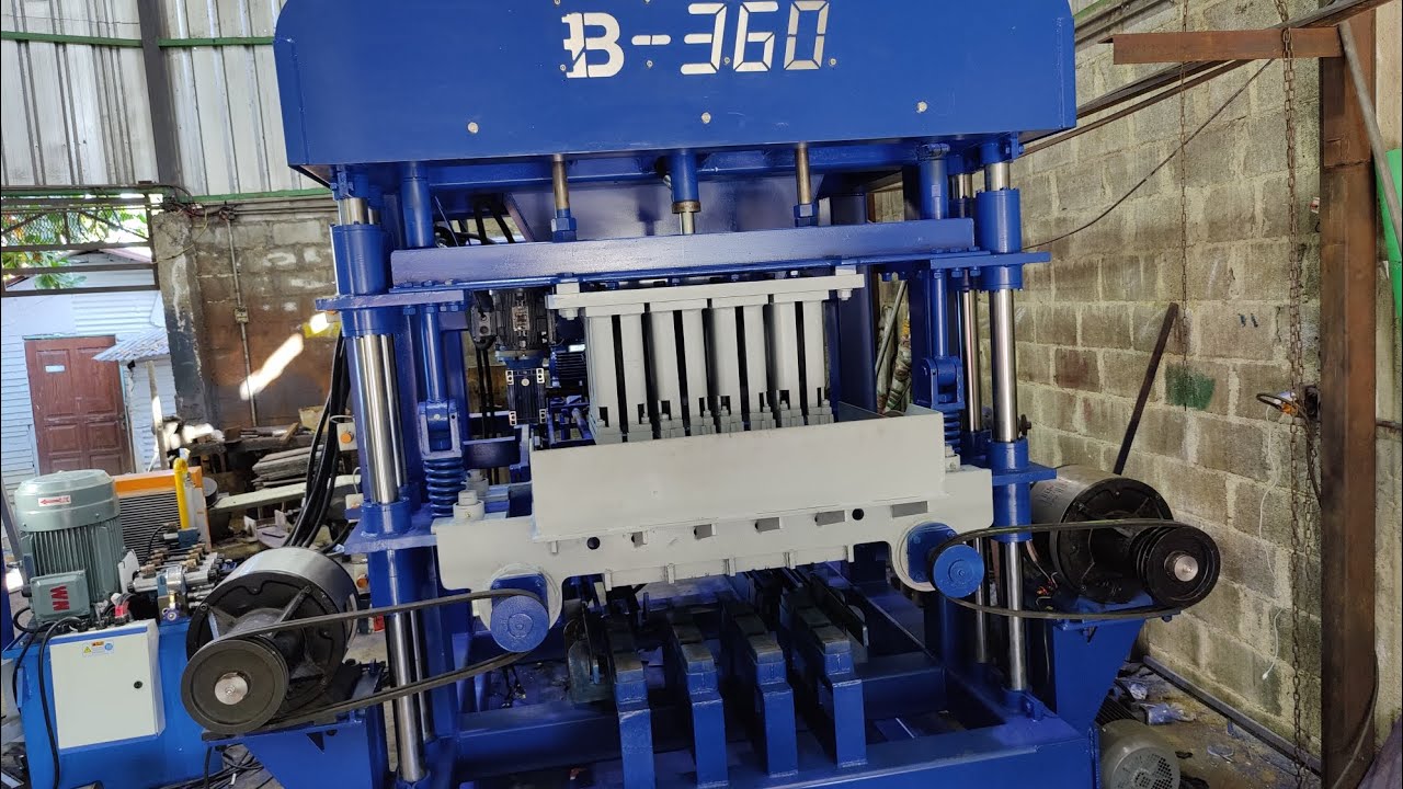 Automatic cycle block machine fabricada por industrias se león en ...