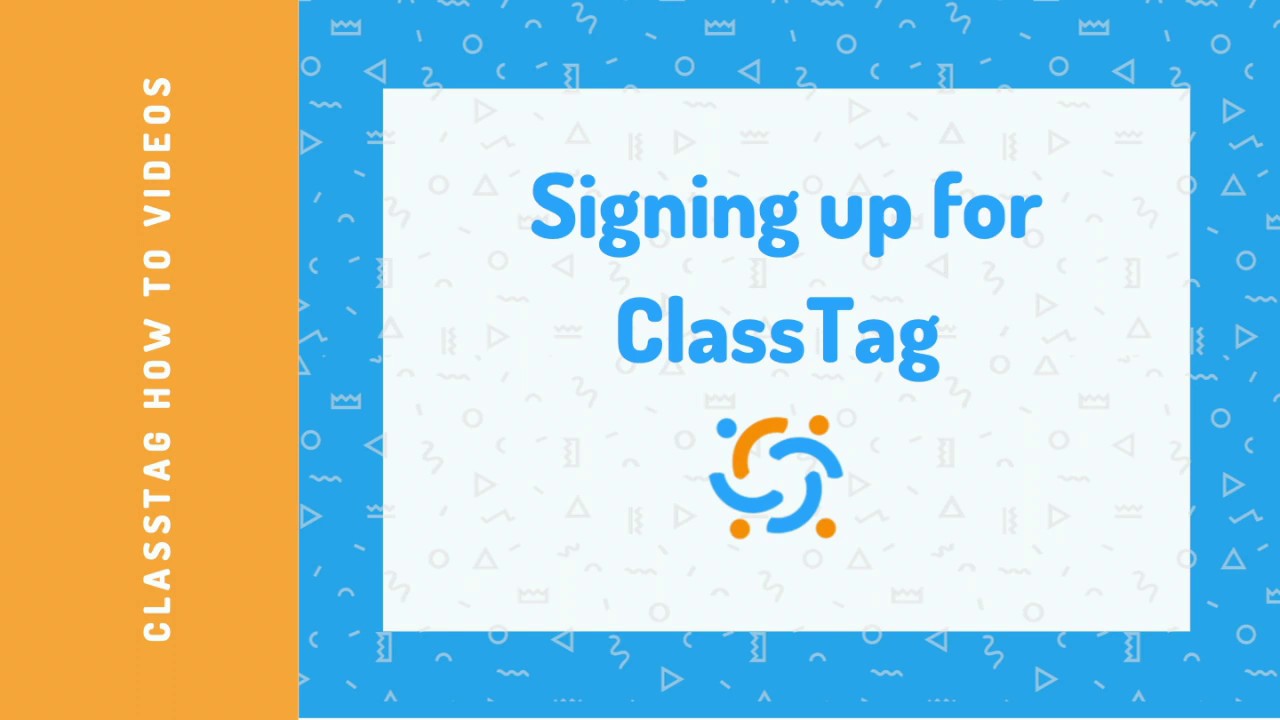 Signing up for ClassTag - YouTube