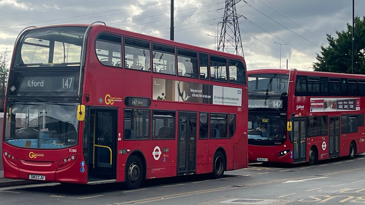 FRV | Go Ahead Blue Triangle Bus Route 147 Canning Town Bus Station ...
