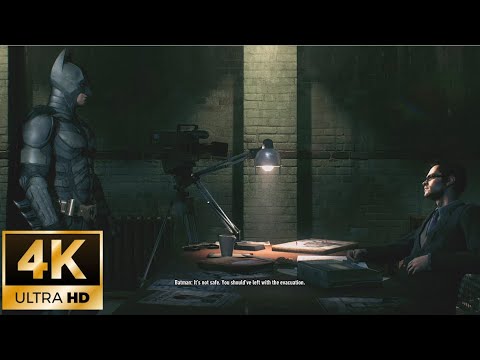 Batman Meets Jack Ryder Inside GCPD | Arkham Knight - YouTube