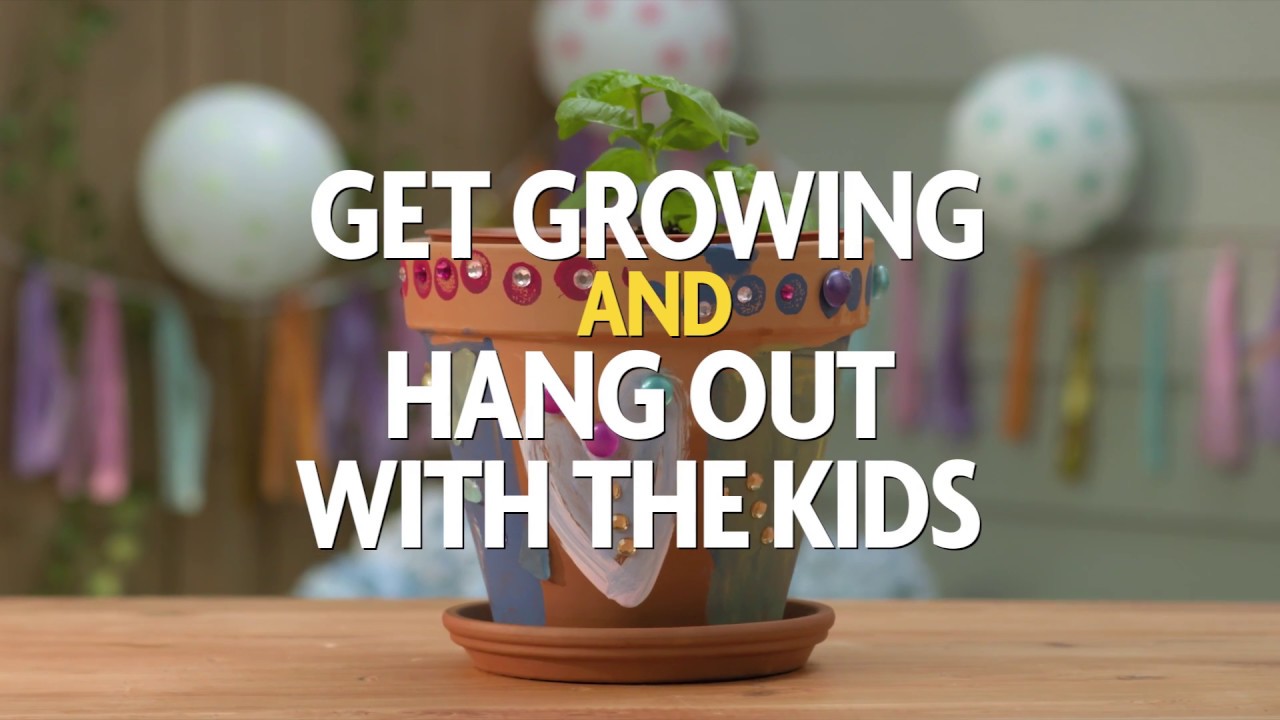 Kids Birthday Party Favor Ideas | DIY Terracotta Planters - YouTube