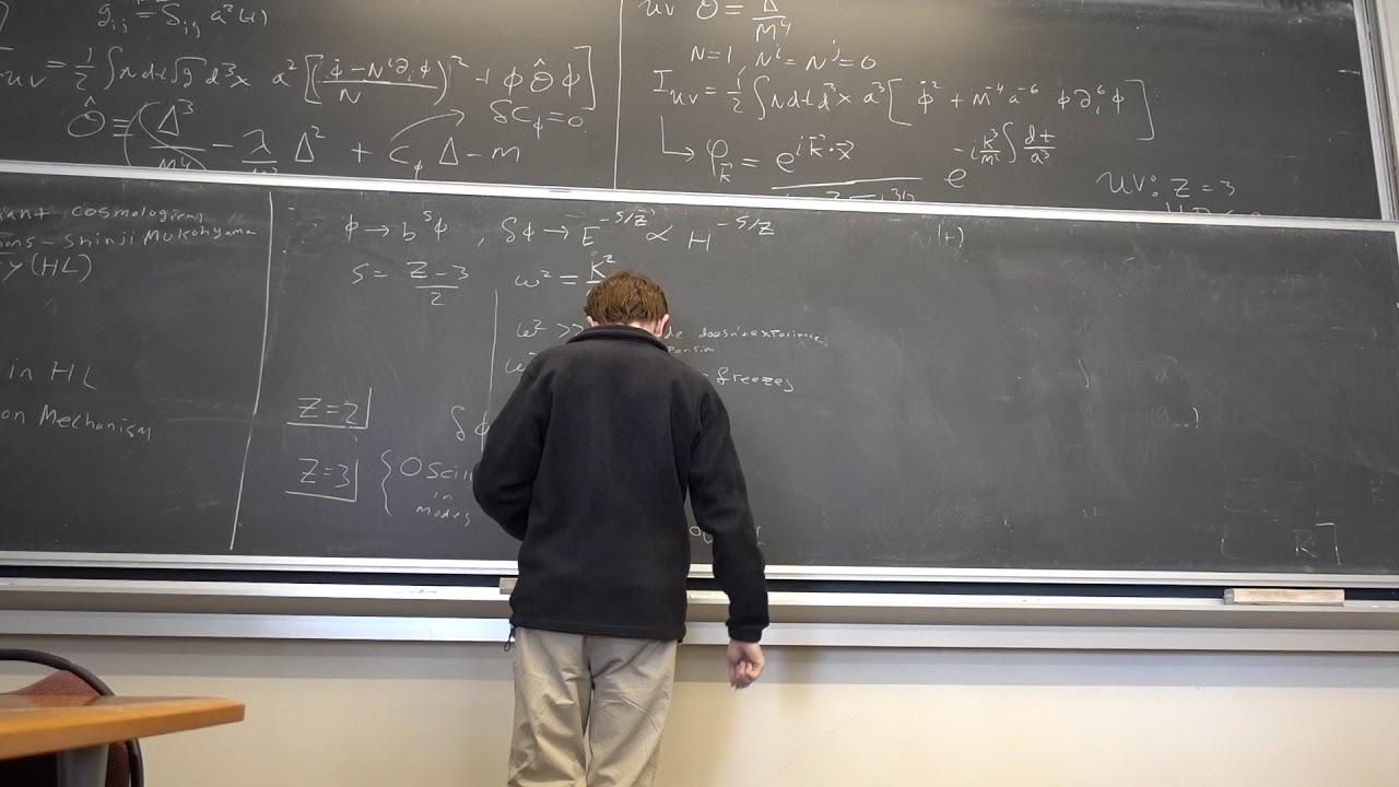Stephen Ebert on Horava Gravity, QFT II DIS, UC Berkeley - YouTube