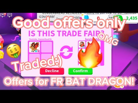 What People Offer for FR BAT DRAGON in Adopt Me! Good Offers Only ...