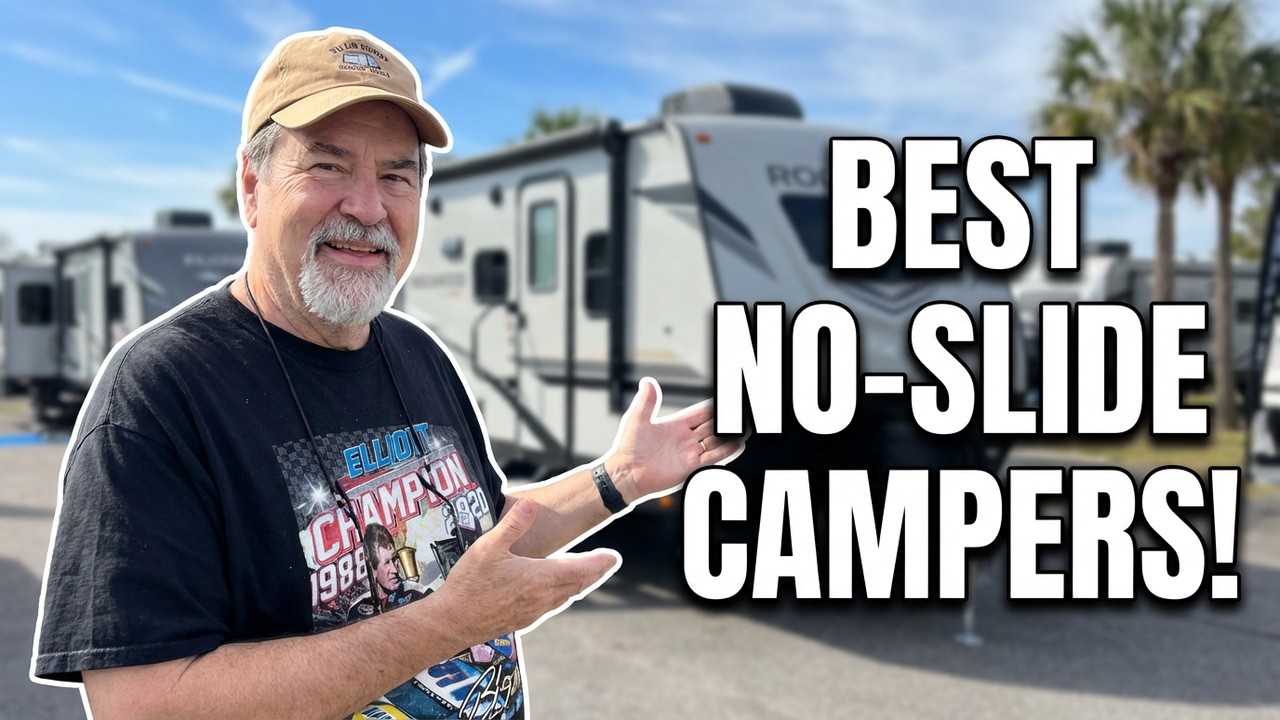 Help Choose the Best Camper with No Slides from Tampa RV show - YouTube
