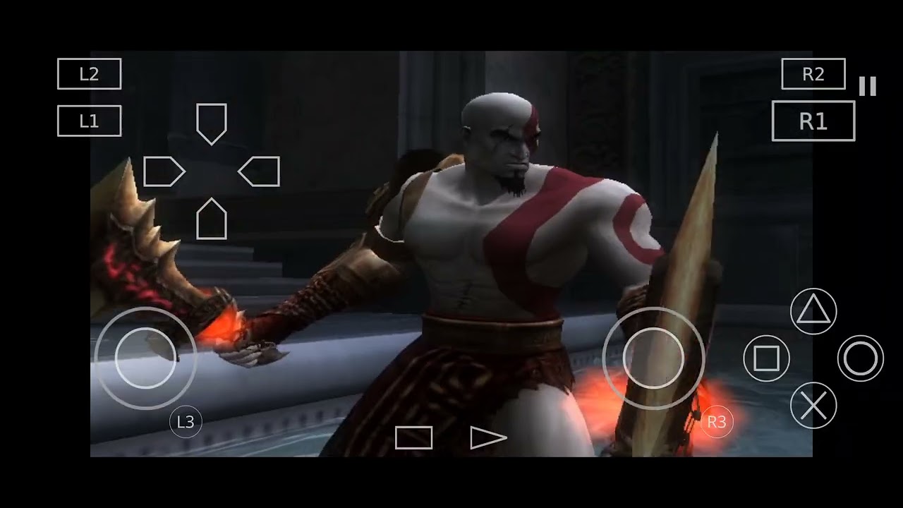 God of war 2 phone gameplay aethersx2 - YouTube