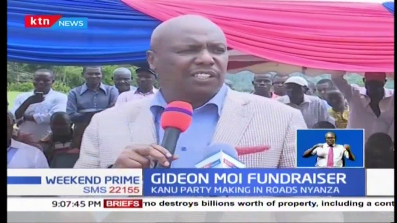 Gideon Moi speaks on support for referendum - YouTube