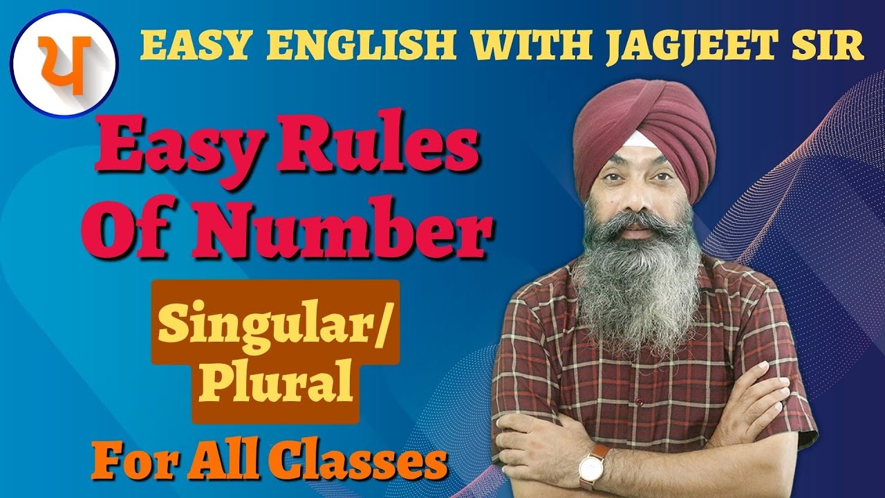 LPO 527 | Easy Rules Of Number - Singular/Plural | Easy English With ...
