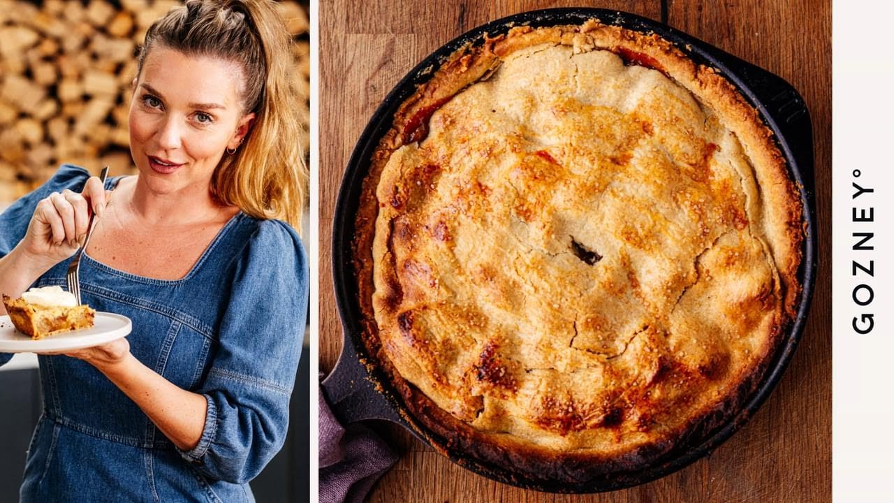 Skillet Apple Pie | Candice Brown | Gozney Dome - YouTube