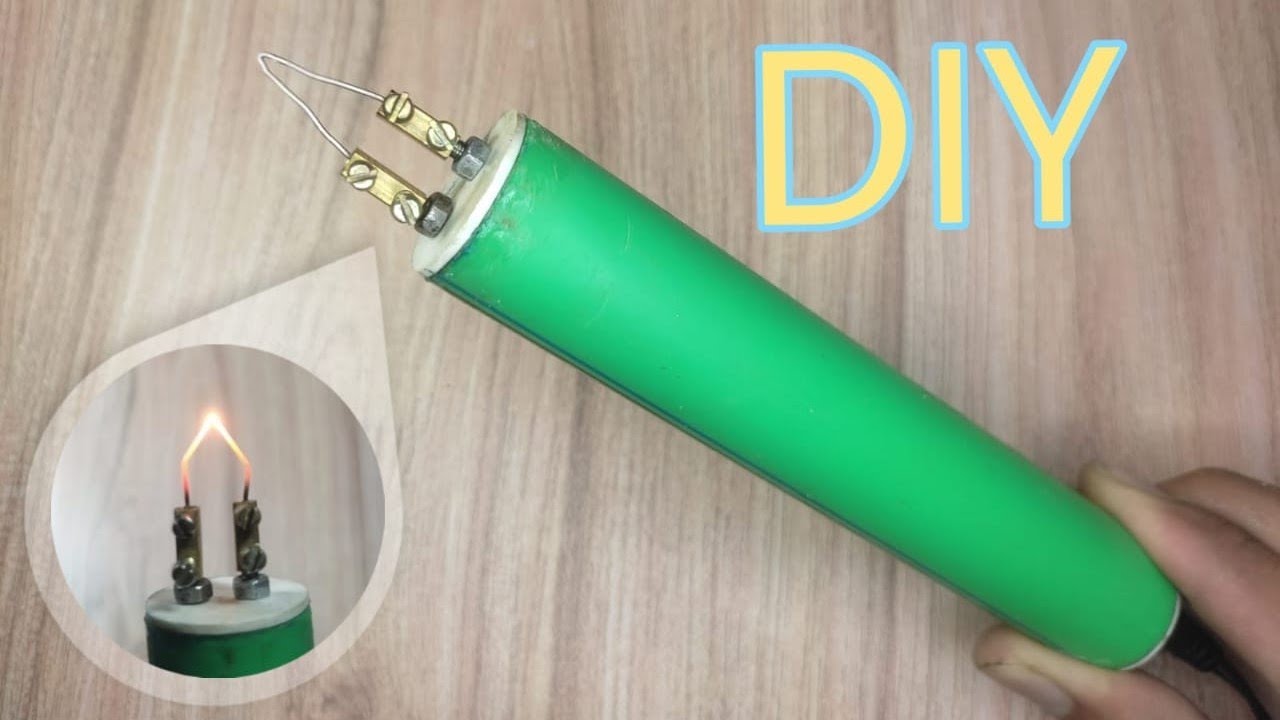 How to make pyrography pen || wood burn art pen DIY - YouTube