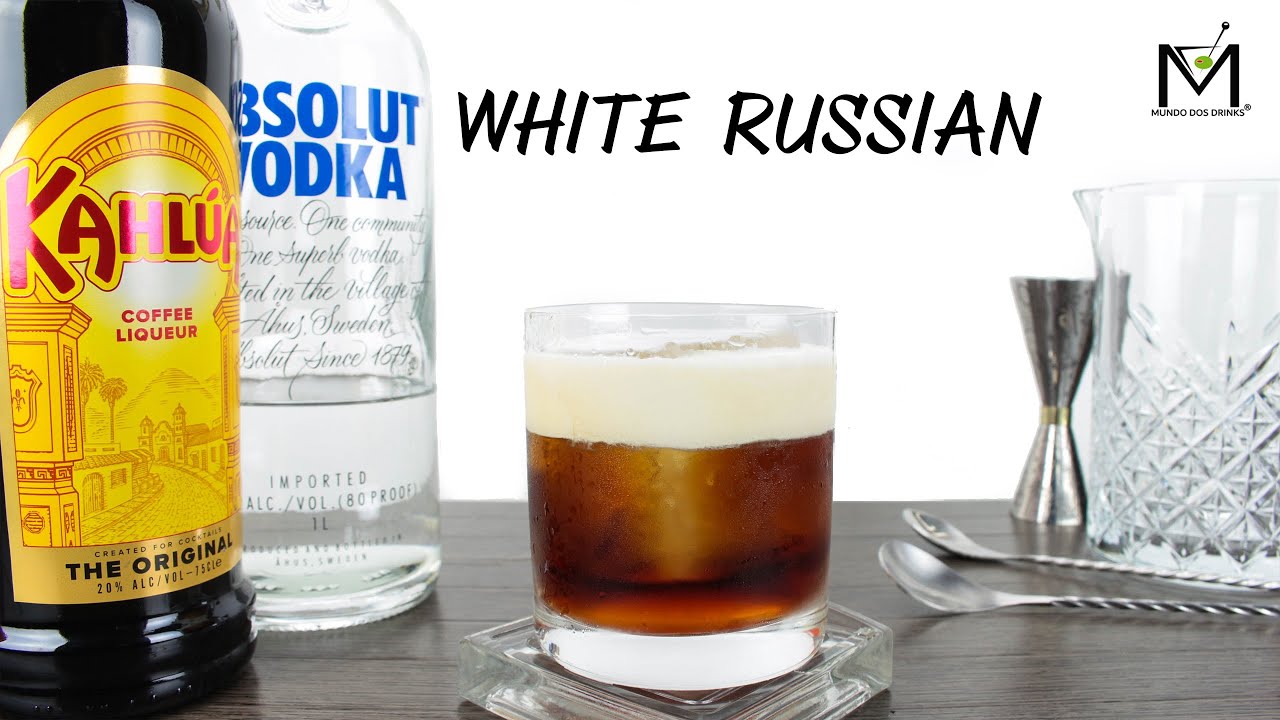 COMO FAZER WHITE RUSSIAN - YouTube