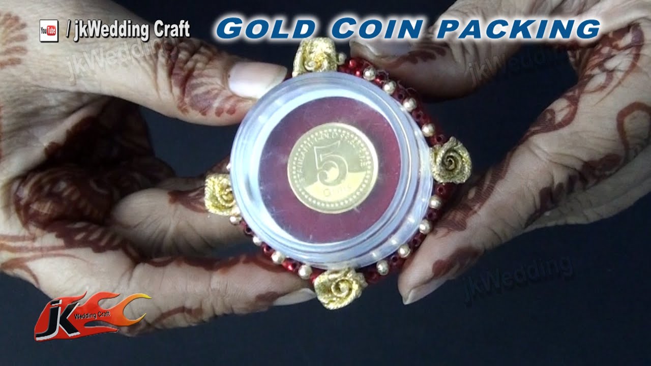 DIY Ginni and coin Packing | JK Wedding Craft 056 - YouTube