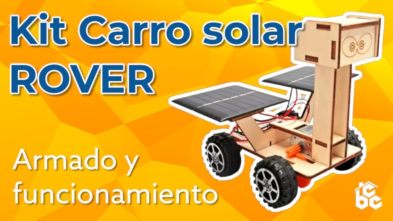 Como ARMAR tu propio KIT ROBOT ROVER de Marte con CELDAS SOLARES ...
