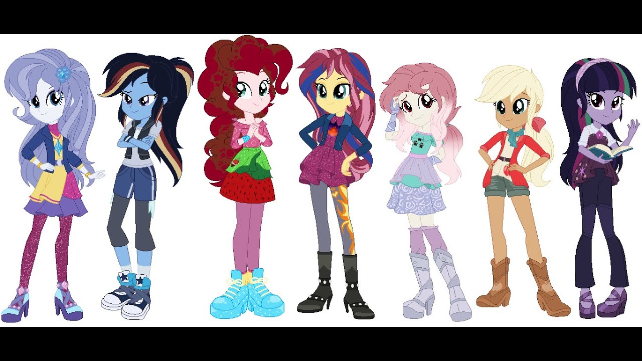 2022 Speedpaint 18: My MLP Next Gen Equestria Girls Mane 7 Part 03 ...