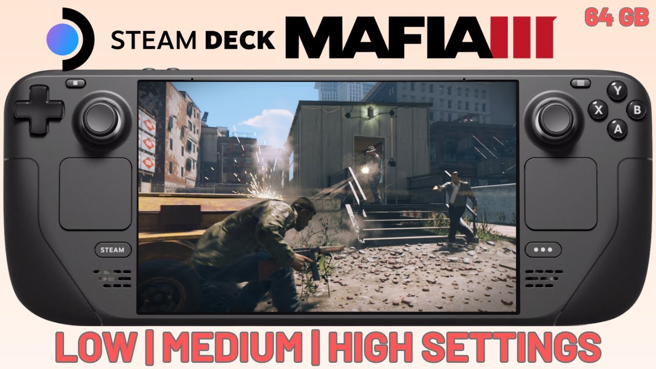 Mafia III Steam Deck (64GB) Gameplay | All Settings Tested - YouTube