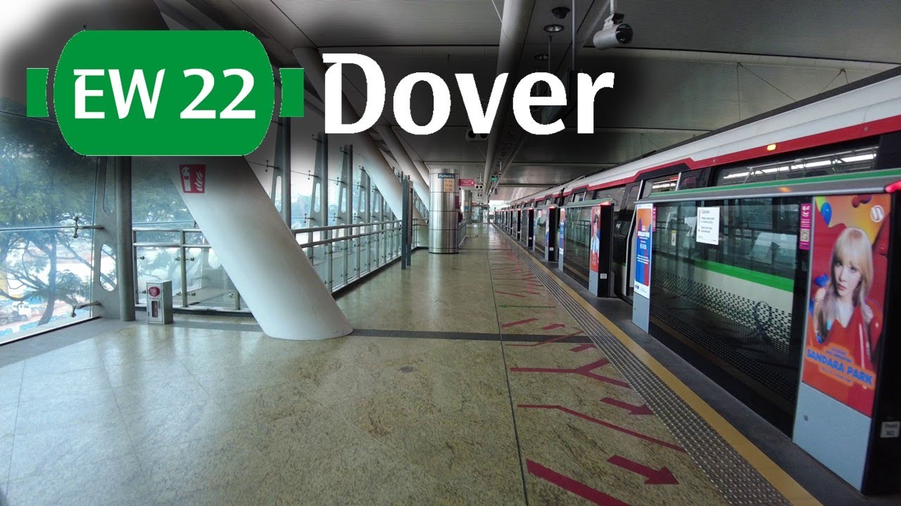 EW22 Dover MRT Station: Exit B to Platforms | Singapore Walking Tour ...