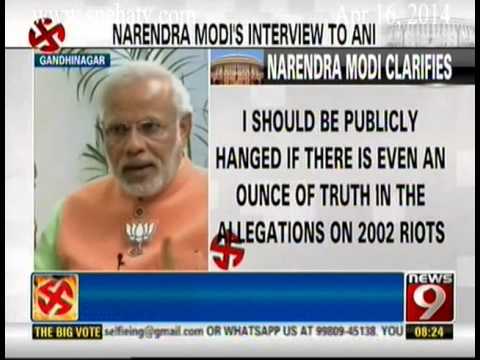 Narendra Modi's interview to ANI part 2 - YouTube