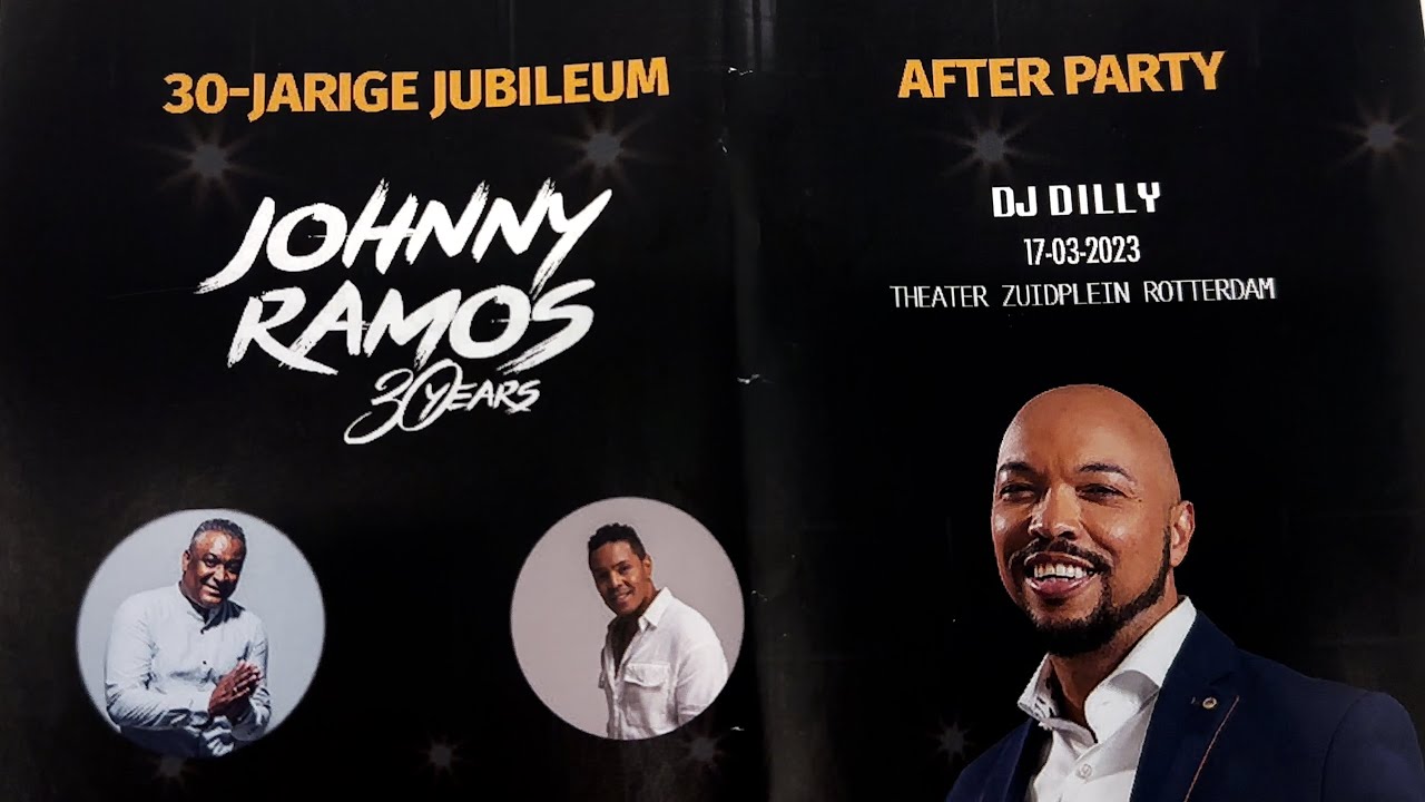 Johnny Ramos 30 anos de carreira no Theater Zuidplein - YouTube