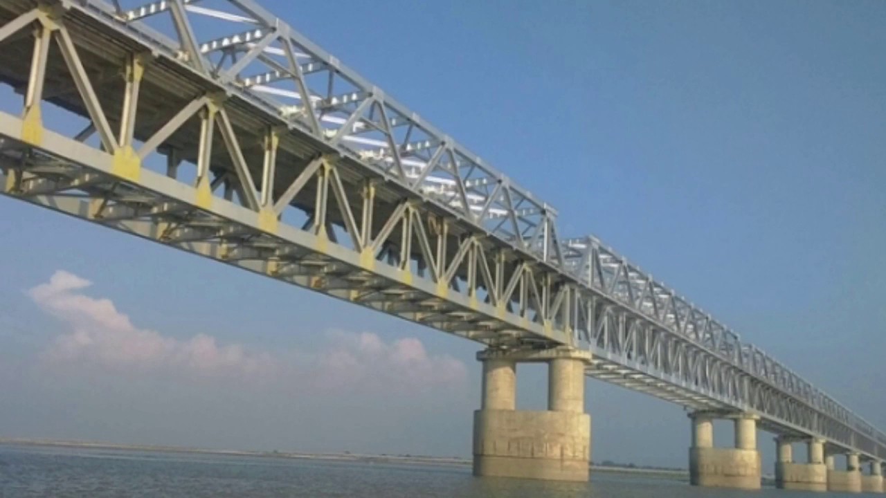 JP Setu | Timelapse crossing JP Setu | Patna -Digha Sonepur Bridge ...