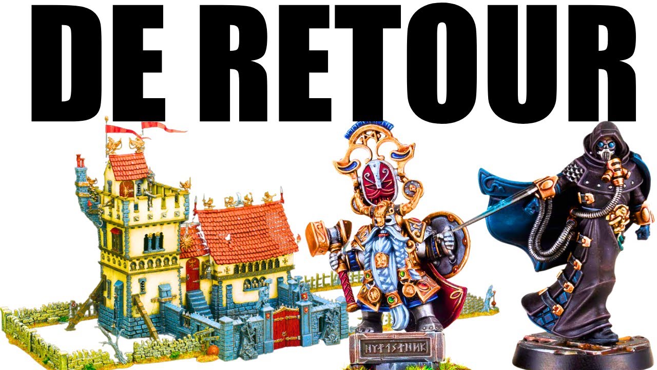 LES DECORS DE BATTLES FONT LEURS RETOURS ! DU NAIN ET DE L'ORC POUR TOW ...