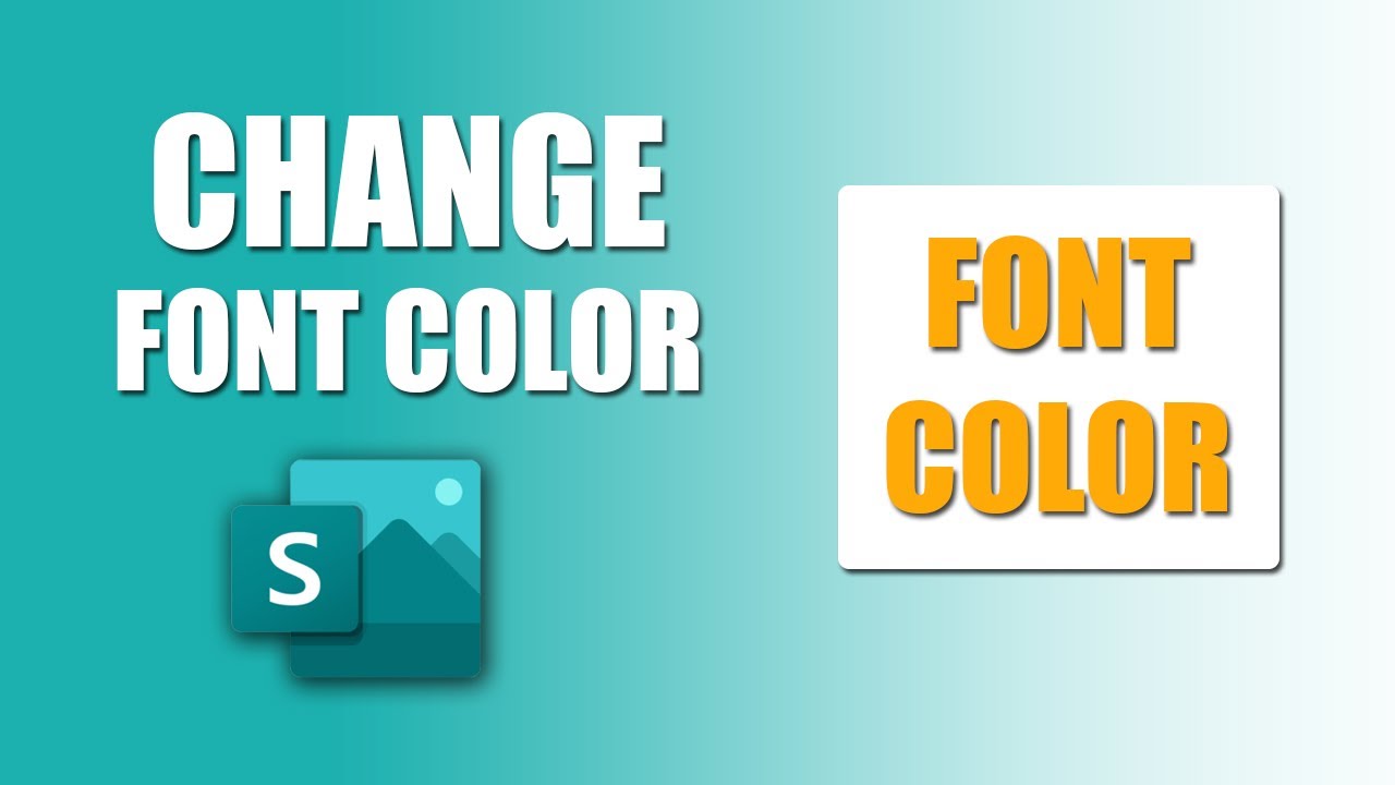 How To Change Font Color In Sway YouTube how-to-change-font-color-in-sway-youtube