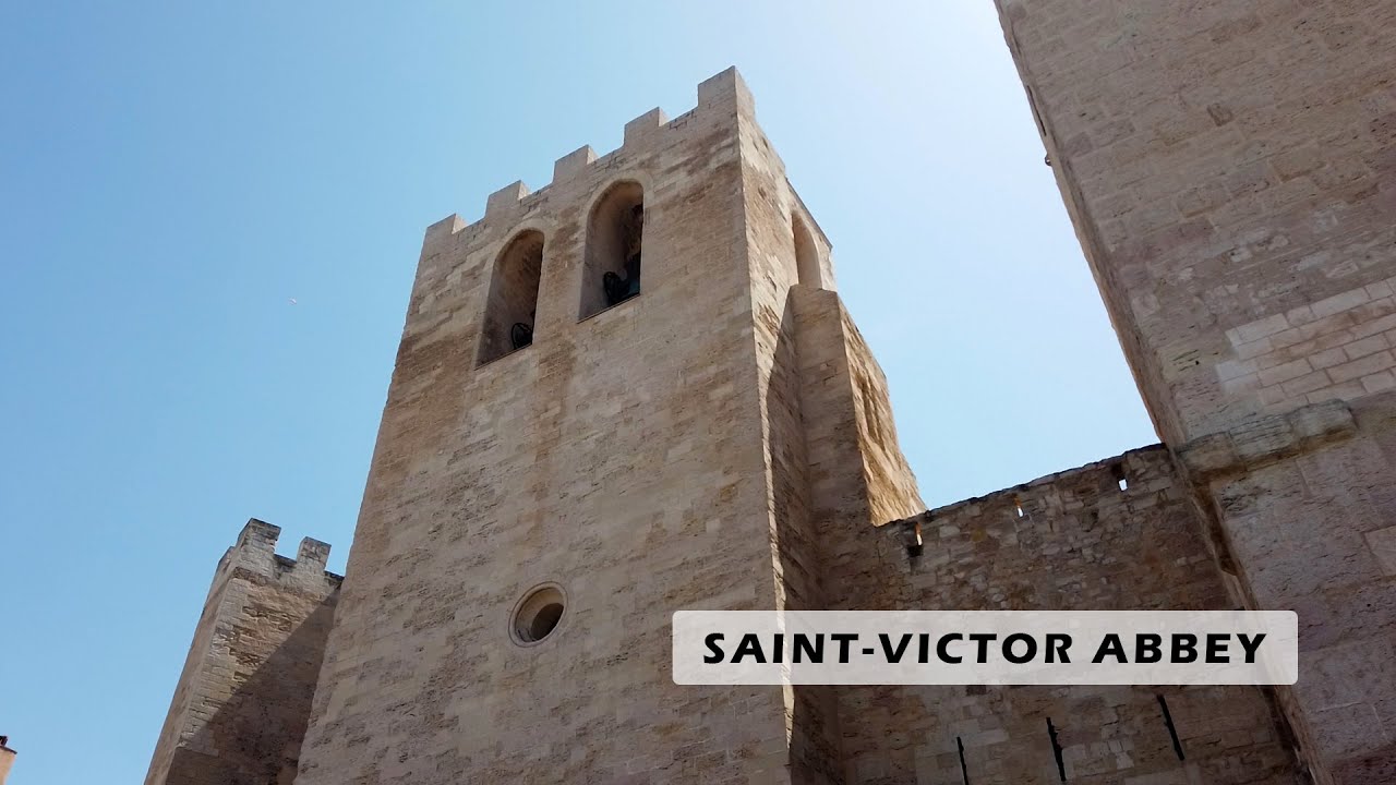 Saint-Victor Abbey | Fortified abbey of the late Roman period in ...