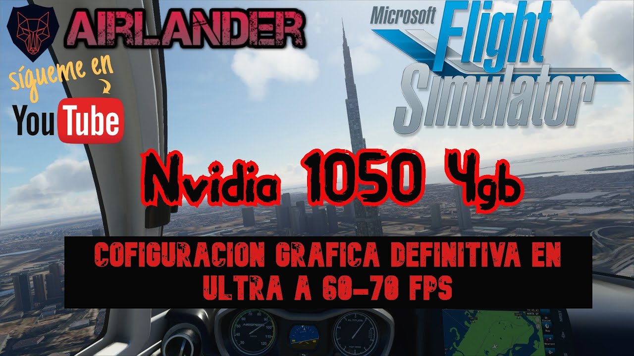 MFS 2020 | Ultra Graficos Nvidia GTX 1050 | - YouTube