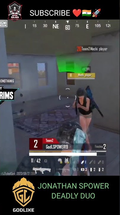 Deadly Duo Back #jonathan and #spower #bgmihighlights #shorts #bgmi #godlike - YouTube