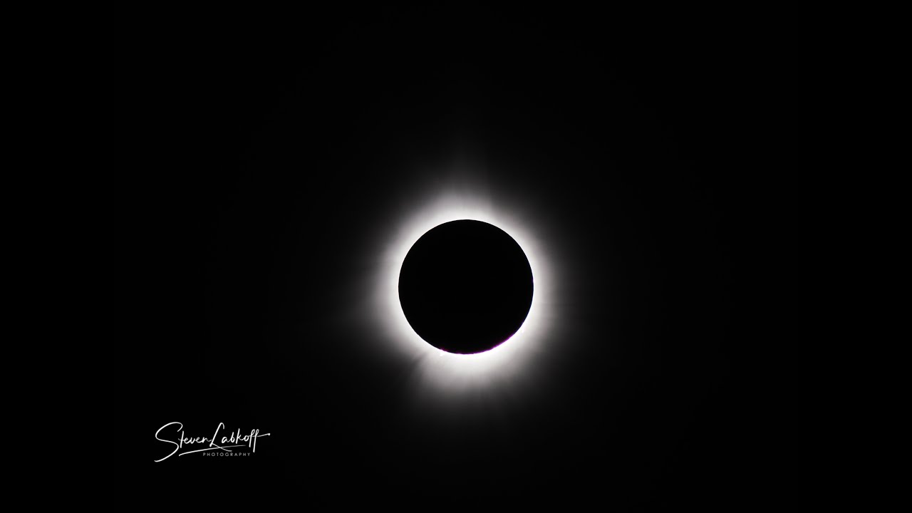 April 8, 2024 Total Solar Eclipse - Close up - YouTube