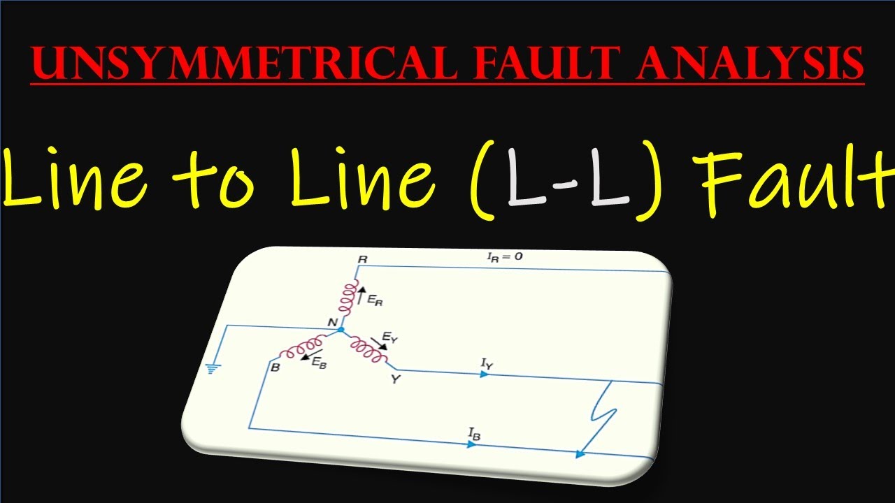 Lecture-4 Line to Line (L-L) Fault || Unsymmetrical Fault Analysis ...