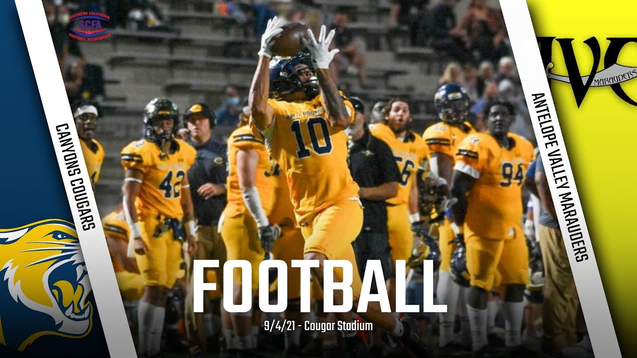 COC Cougars Football vs. Antelope Valley College - YouTube