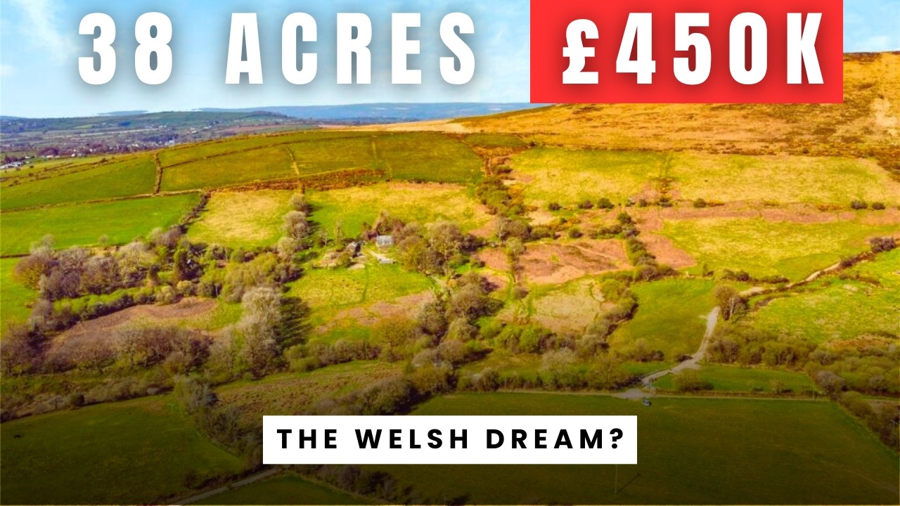 38 Acres in West Wales with a Farmhouse for £450K… This Is the Dream ...