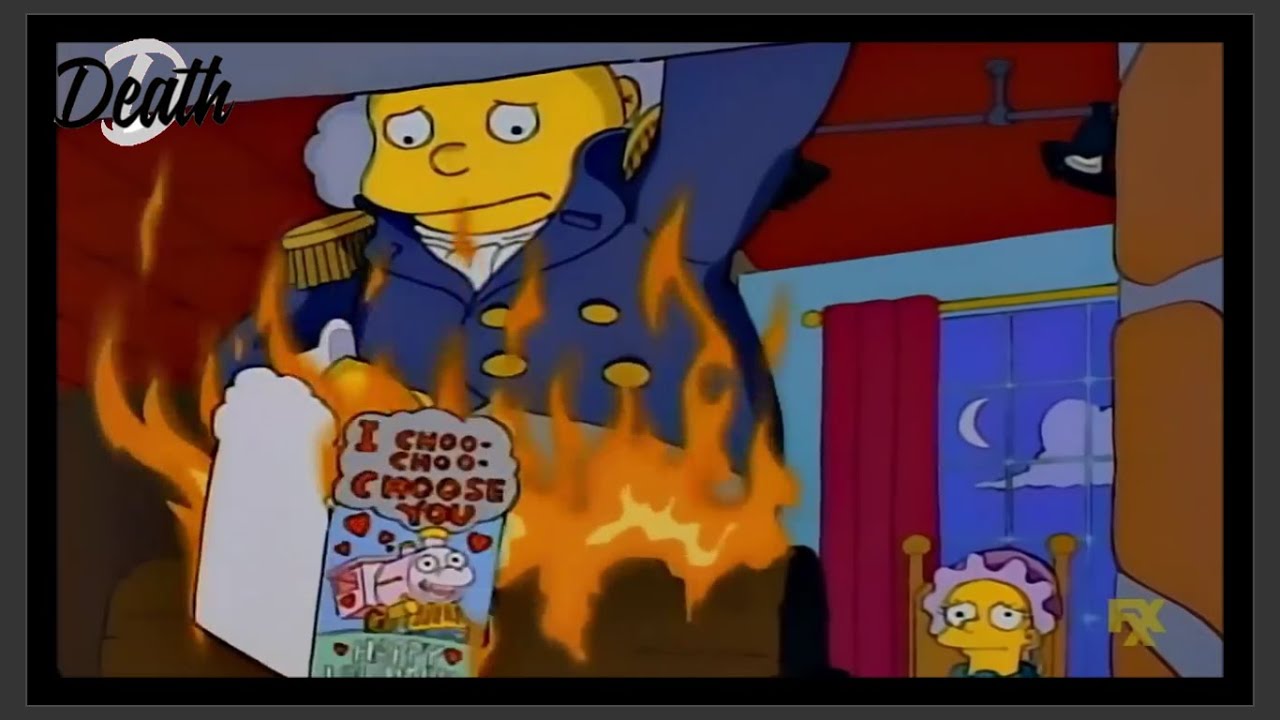 Rafita quema la carta de Lisa (La maquinita chuchu te escogió ) - YouTube