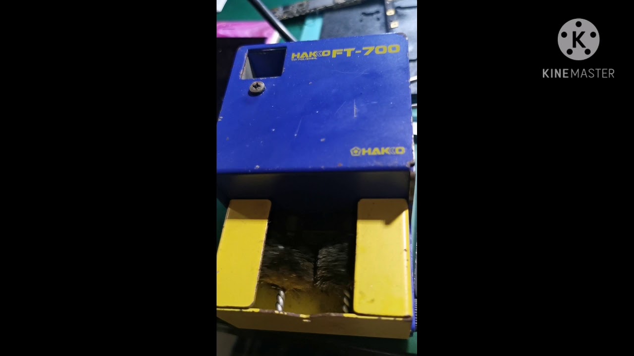 Hakko FT-700 Tip Polisher - YouTube