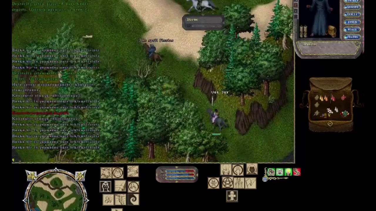 Ultima online nebula uo 15 kişiden kaçış - YouTube