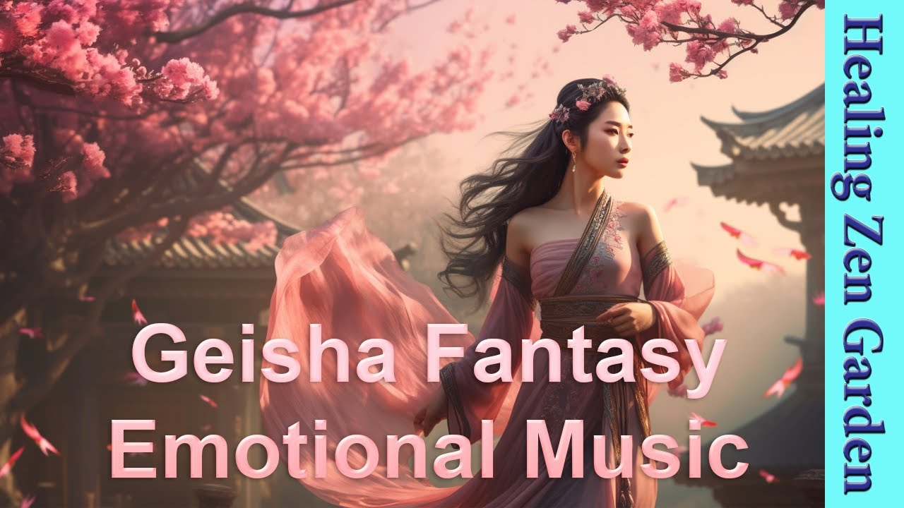 Geisha Fantasy Meditation Music, Emotional Japanese Relaxing ASMR Music ...