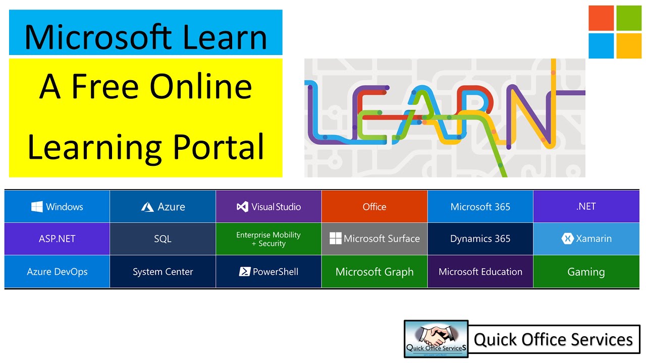 FREE Online Learning Portal by Microsoft - YouTube