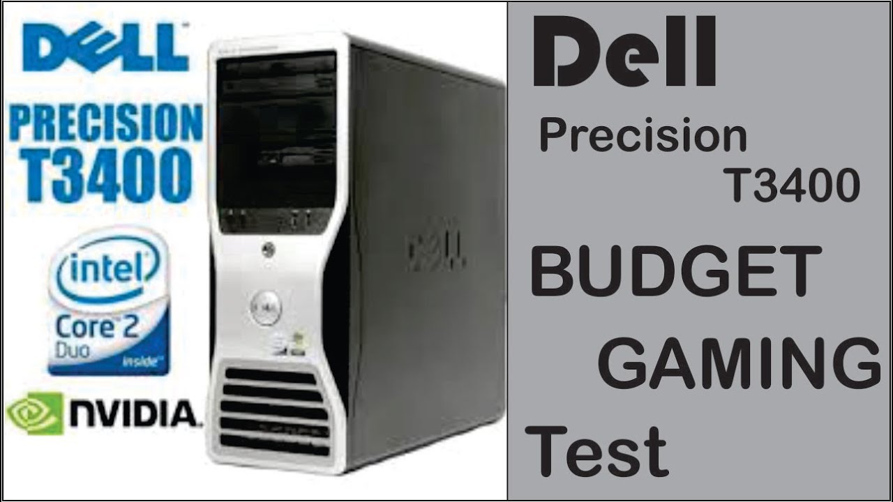 Dell Precision T3400 WorkStation Review - Gaming PC - YouTube