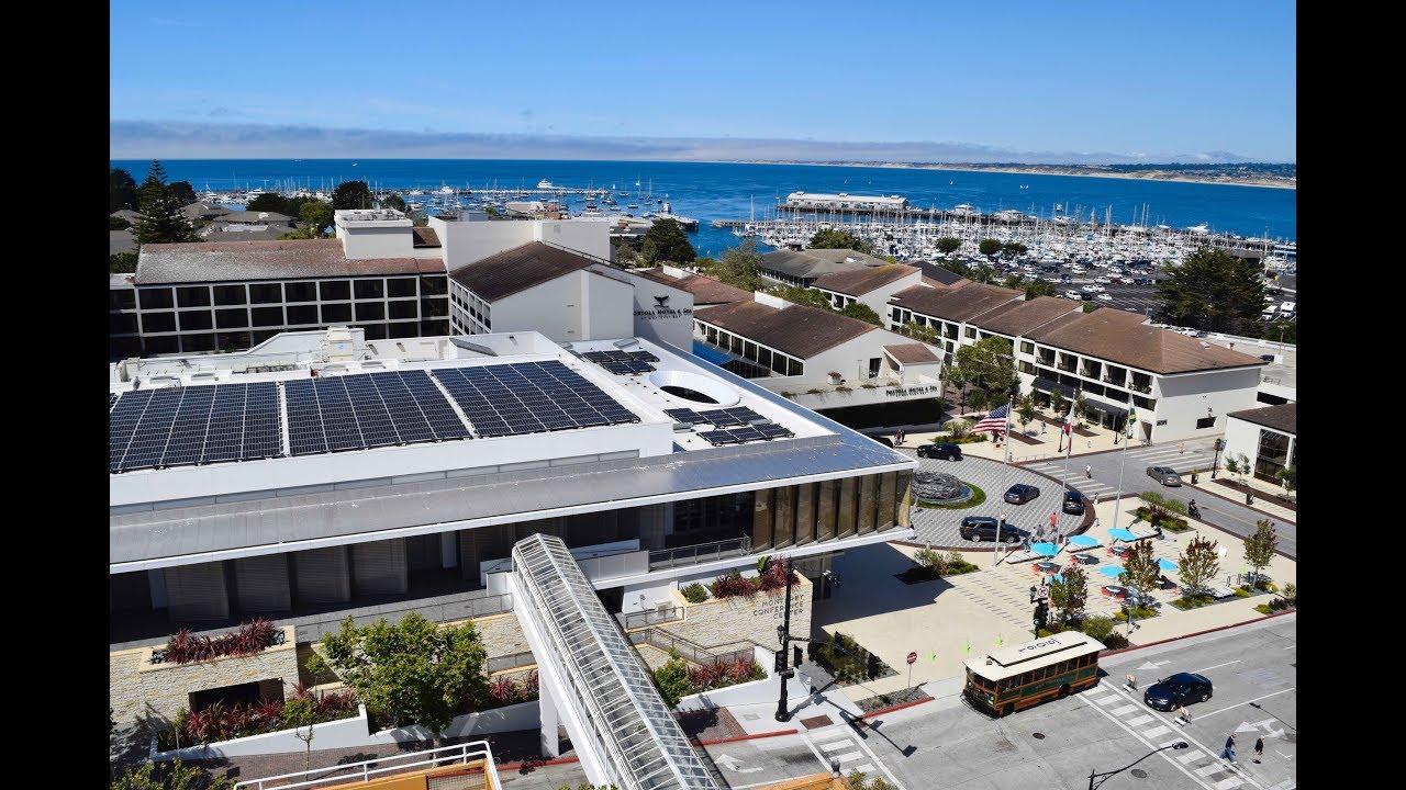 Solar Power for the Monterey Conference Center ☀️💡☀️ - YouTube