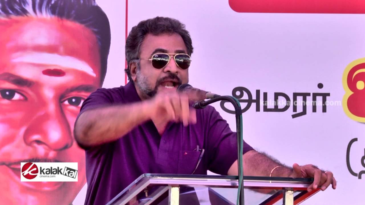 Ponvannan at Isari Velan's 29th Memorial Day Function - YouTube