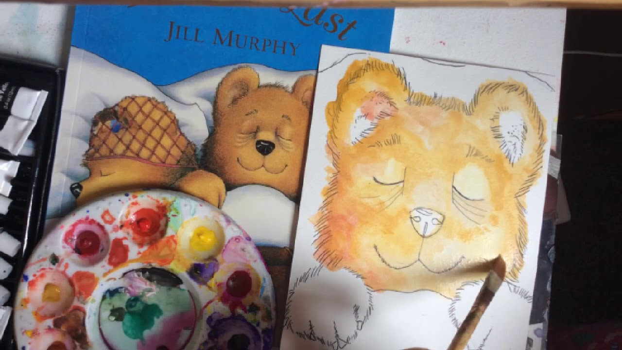 Reception Peace at Last Bear Drawing! - YouTube