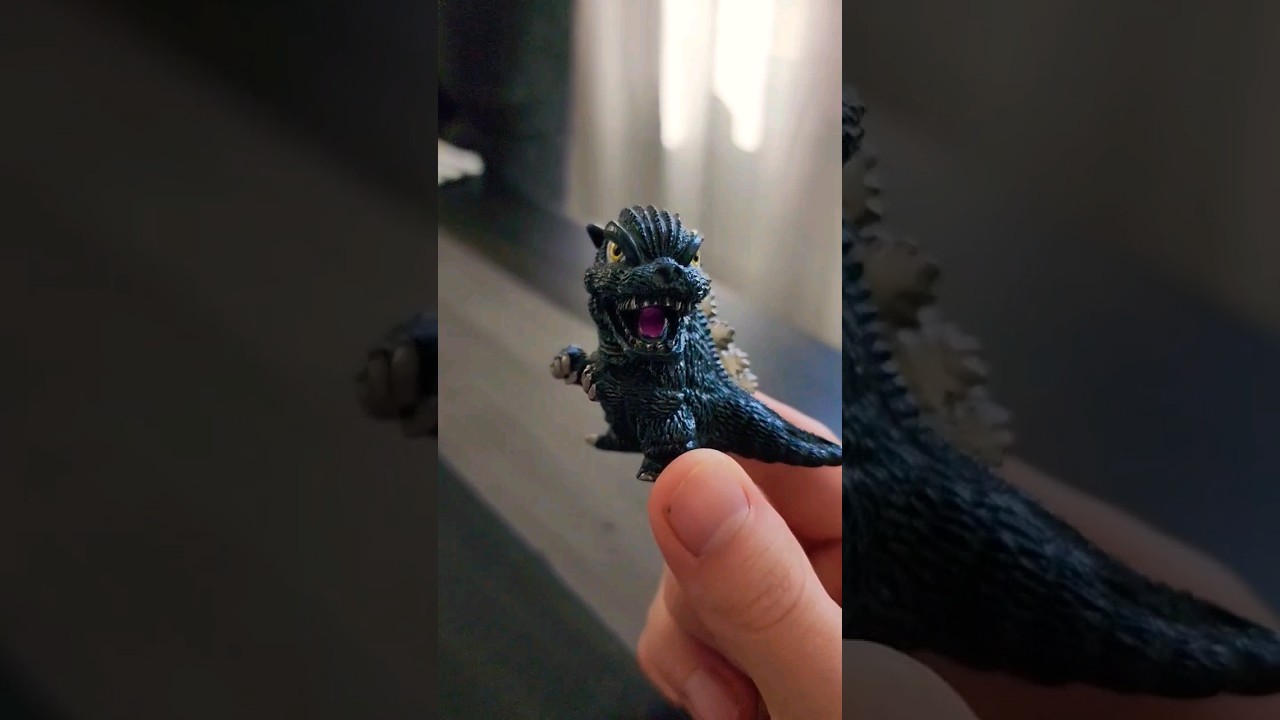 Godzilla Figure Friday: Bandai Chibi Heisei Godzilla #godzilla #kaiju # ...