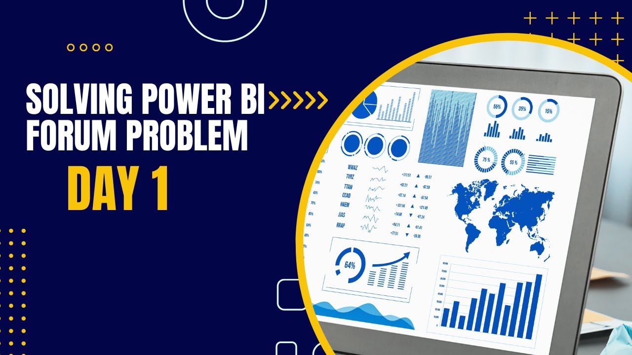 Power BI Forum Problem -Using Trim to Remove spaces - YouTube