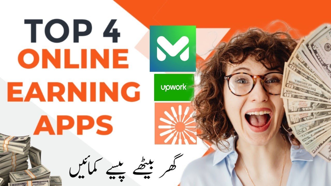 Top 4 Online Making Money Apps | Make Money Without Investment - YouTube